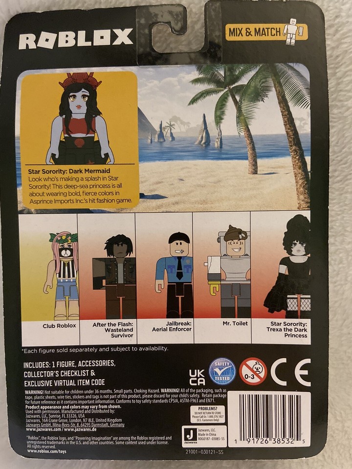 Roblox Figure Collector's Checklist & Exclusive Virtual Item Code | eBay