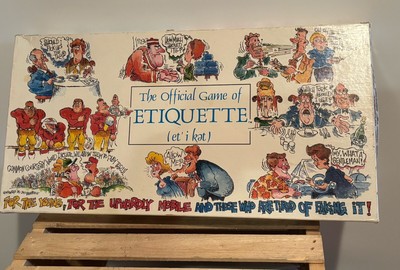 Vintage The OFFICIAL GAME of ETIQUETTE by Mountain Top Game USED | eBay