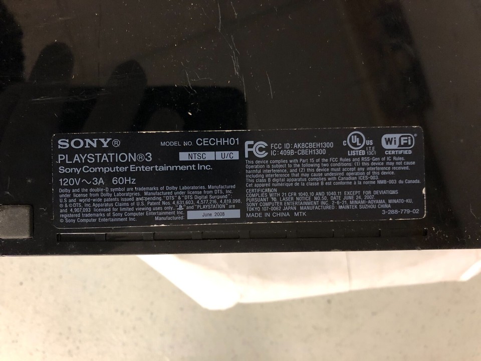 PlayStation 3 PS3 Console Only -YouPick- 40GB-160GB - Super Slim 12GB ...