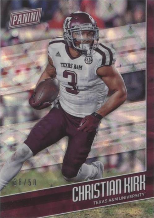 2018 Panini Father's Day - Nfl Rookies Christian Kirk #FB18 Future ...