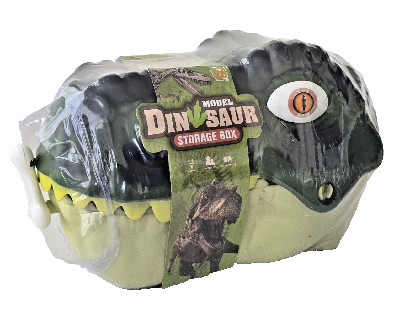 Model Dinosaur Storage Box Toys 45 Pieces 2024 - 12" x 8"x 7.5" New ...