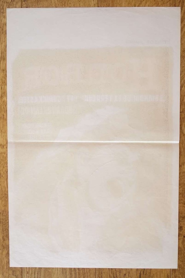 BLANCHEVILLE MONSTER horror Edgar Allan Poe original belgian movie ...