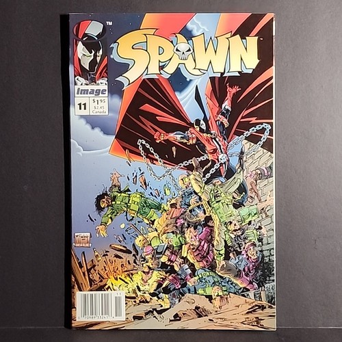 Spawn #11 Newsstand variant Todd McFarlane Frank Miller Image Comics ...