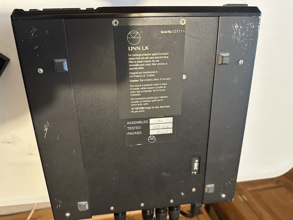 Linn LK1 / LK2 60 W Vintage Pre & Power Amplifier (MM / MC phono ...