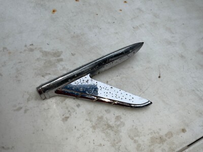 OEM GM 1953 1954 1955 C1 Corvette Trim LH Fender Molding Gullwing ...