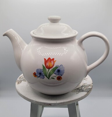 Corelle Coordinates 1 Qt Teapot. Fresh Cut Pattern. Excellent Condition ...