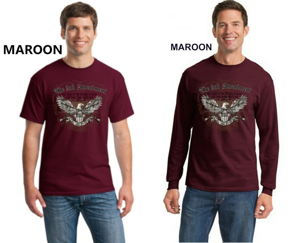 2nd Amendment Crossed Muskets AR15 Gun Rights NRA Freedom Men's T Shirt ...