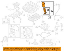 VW Volkswagen OEM 15-16 Golf Engine Parts-filter Housing 06L115401D for ...