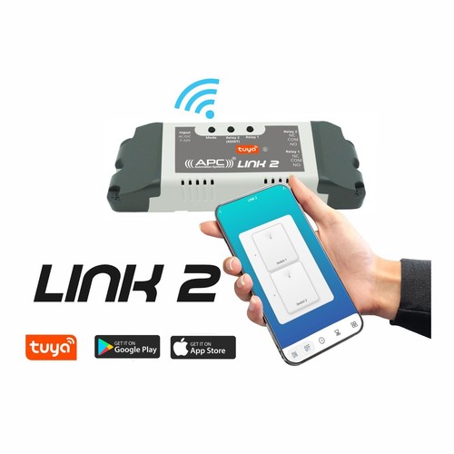 APC Link 2 Smart Home WiFi Switch for Gate Opener And Other ...