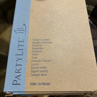 partylite tealights Vanilla Citron Box Of 12 New | eBay