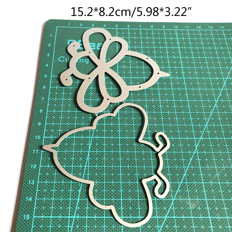 Lovely Shaker Metal Cutting Dies Stencil Scrapbooking Embossing ...