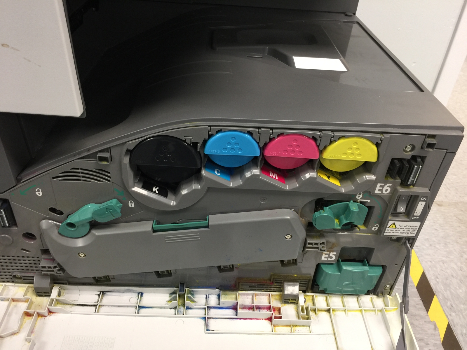 Lexmark X954DE 7558-436 LED Printer w/ Touch Screen and Duplex READ ...