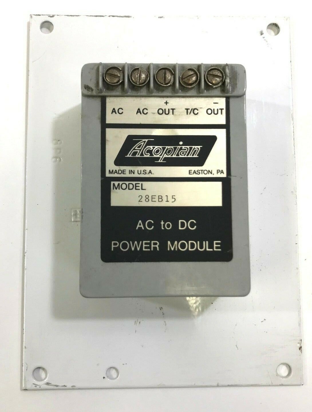 Acopian 28EB15 AC to DC Power Module for sale online | eBay