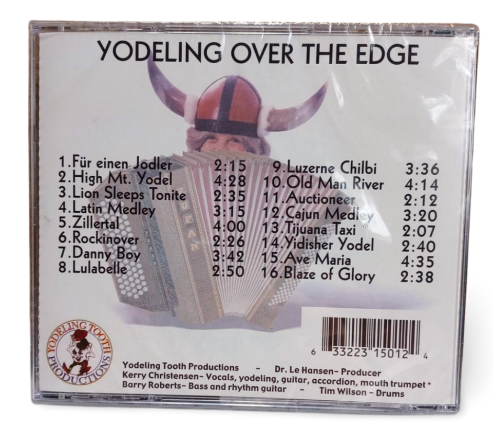 Yodeling Over the Edge by Kerry Christensen New and Sealed Audio CD | eBay