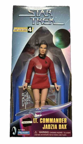 STAR TREK Lt. JADZIA DAX 9" Action Figure 1998 Playmates Warp Factor ...