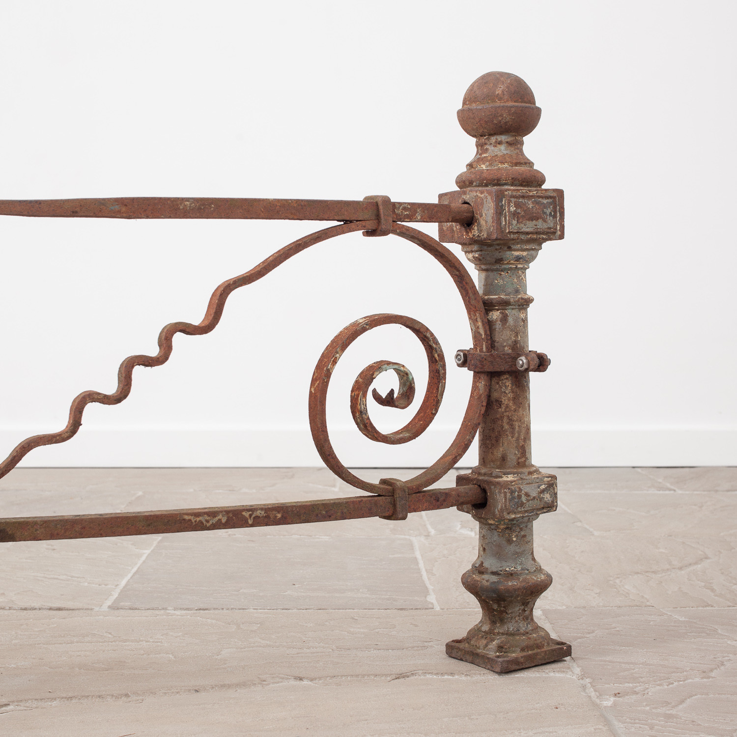 Pair of Late Victorian Curved Ironwork Pieces, Architectural Antiques ...