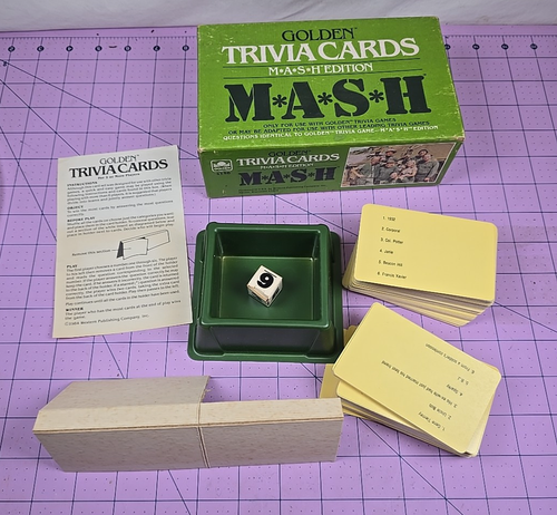 Vintage MASH Golden Trivia Cards Game Original 1984 Edition Complete ...