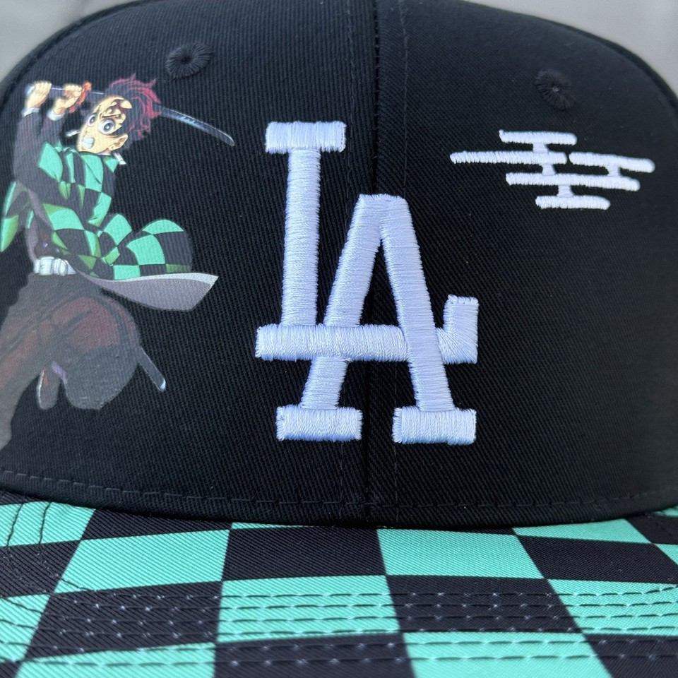 Demon Slayer x Dodgers Hat 8/15 Giveaway SGA MLB Los Angeles Official ...