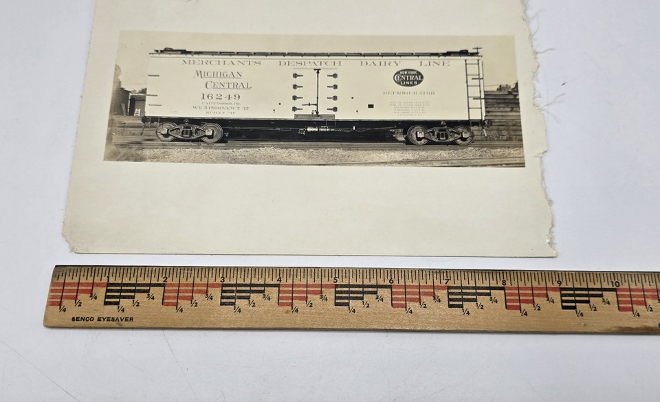 1917 Sepia 8x10 Photo-Michigan Merchant Central Despatch Dairy Line ...