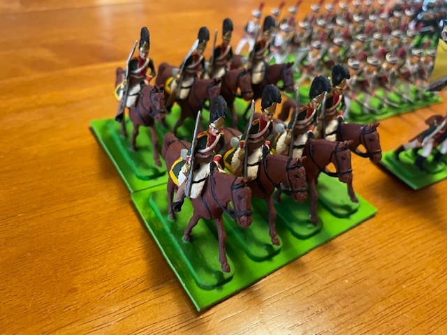 Toy Soldiers 30mm metal Napoleonic War Russian and allies 126 infantry ...