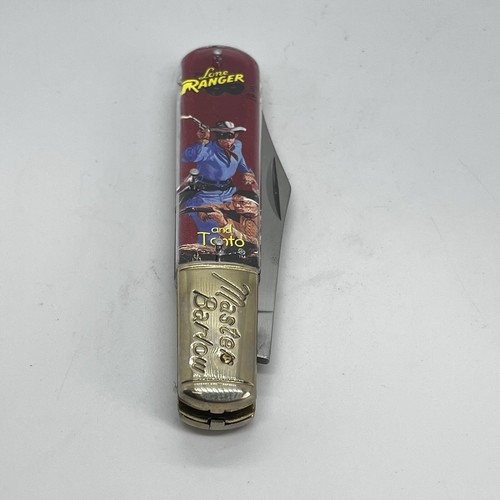 Vintage Master Barlow Knife Lone Ranger Tonto Novelty Knife Co USA ...