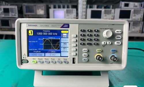 1 Pc. AFG1062 60 MHz, 2 Ch, 300 MS/s, Arbitrary/Function Generator used ...