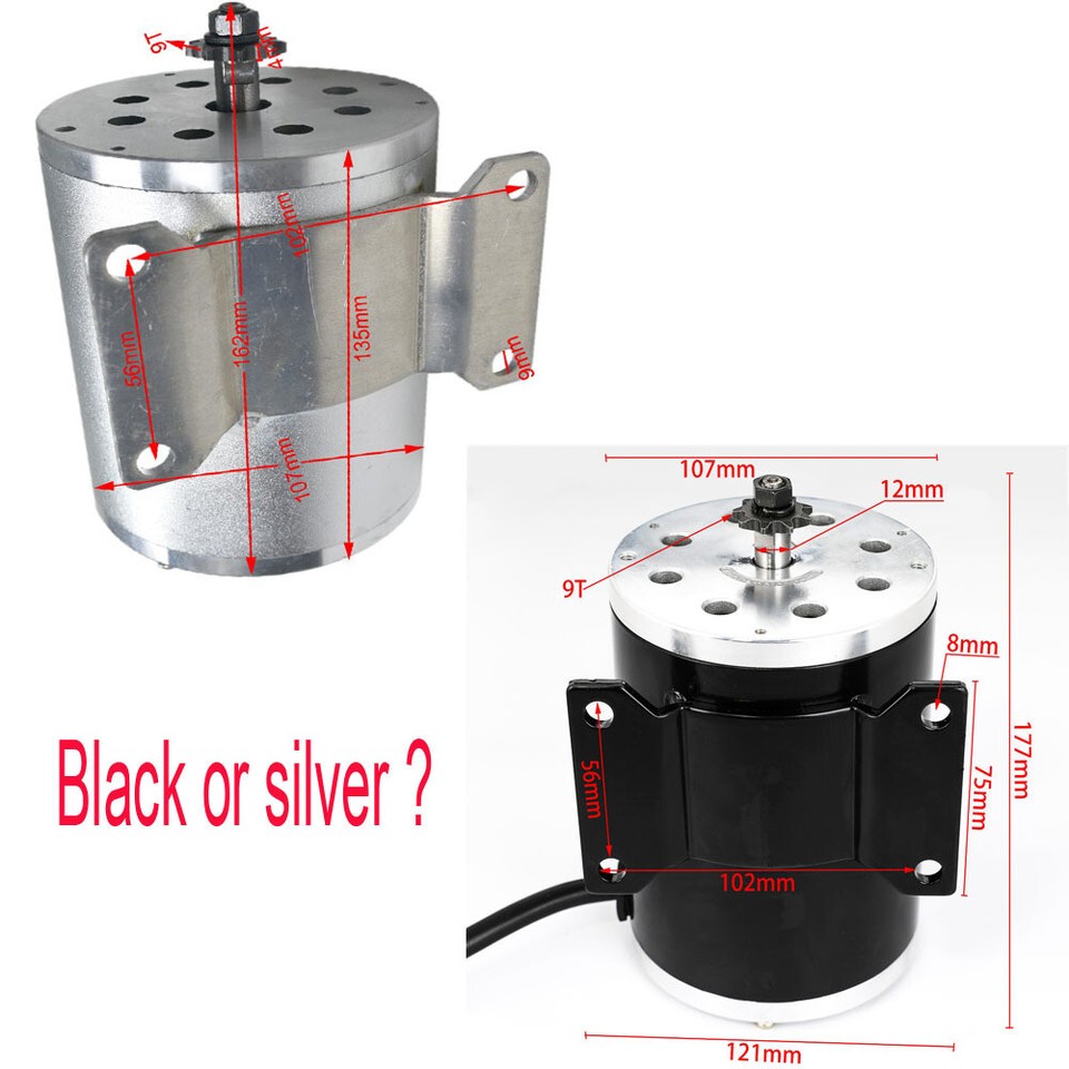 1800W 48V Brushless Motor Kit Controller for Go Kart ATV Razor Quad ...