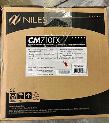 Niles CM-710" In-Ceiling Speaker 7" New In Box | eBay