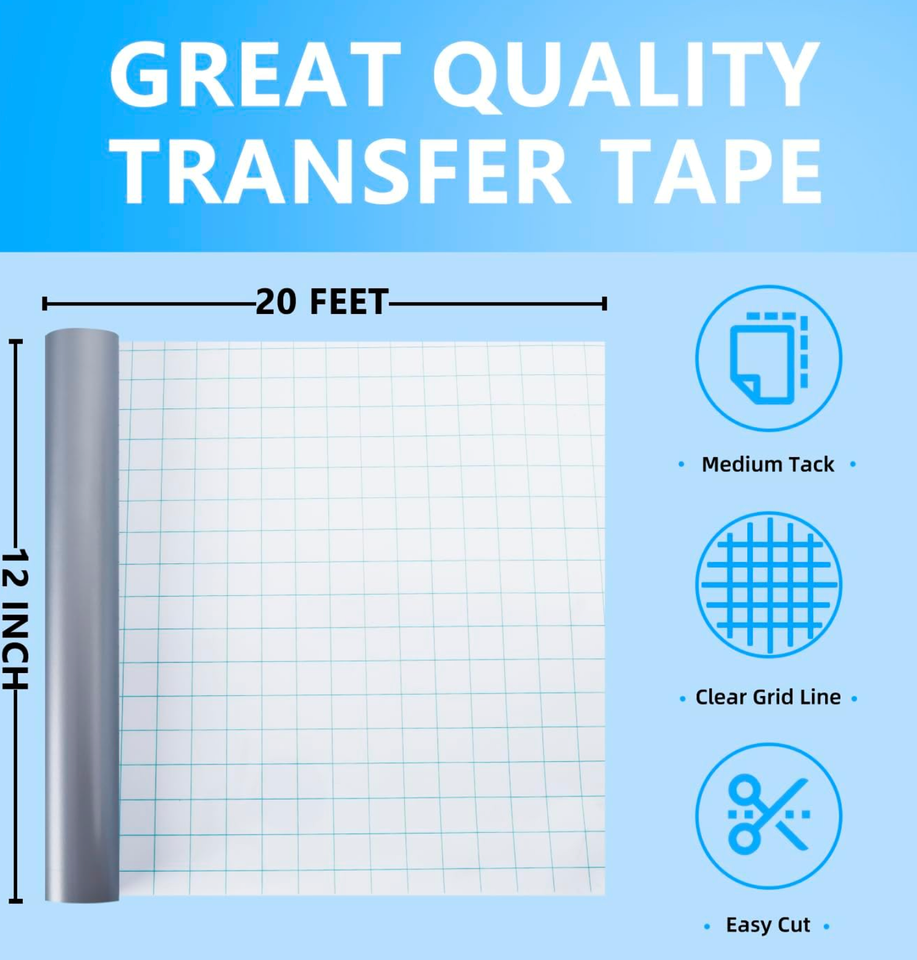 20 Feet White Vinyl Permanent Adhesive Vinyl Rolls Signs Scrapbooking ...