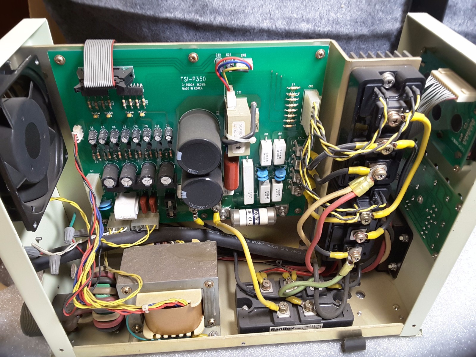 TAESUNG TSI-5000 INVERTER WELDING POWER SUPPLY CONTROLLER 220VAC 3PH ...