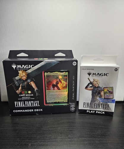 Magic The Gathering Final Fantasy VII Commander Deck CLOUD Limit Break ...