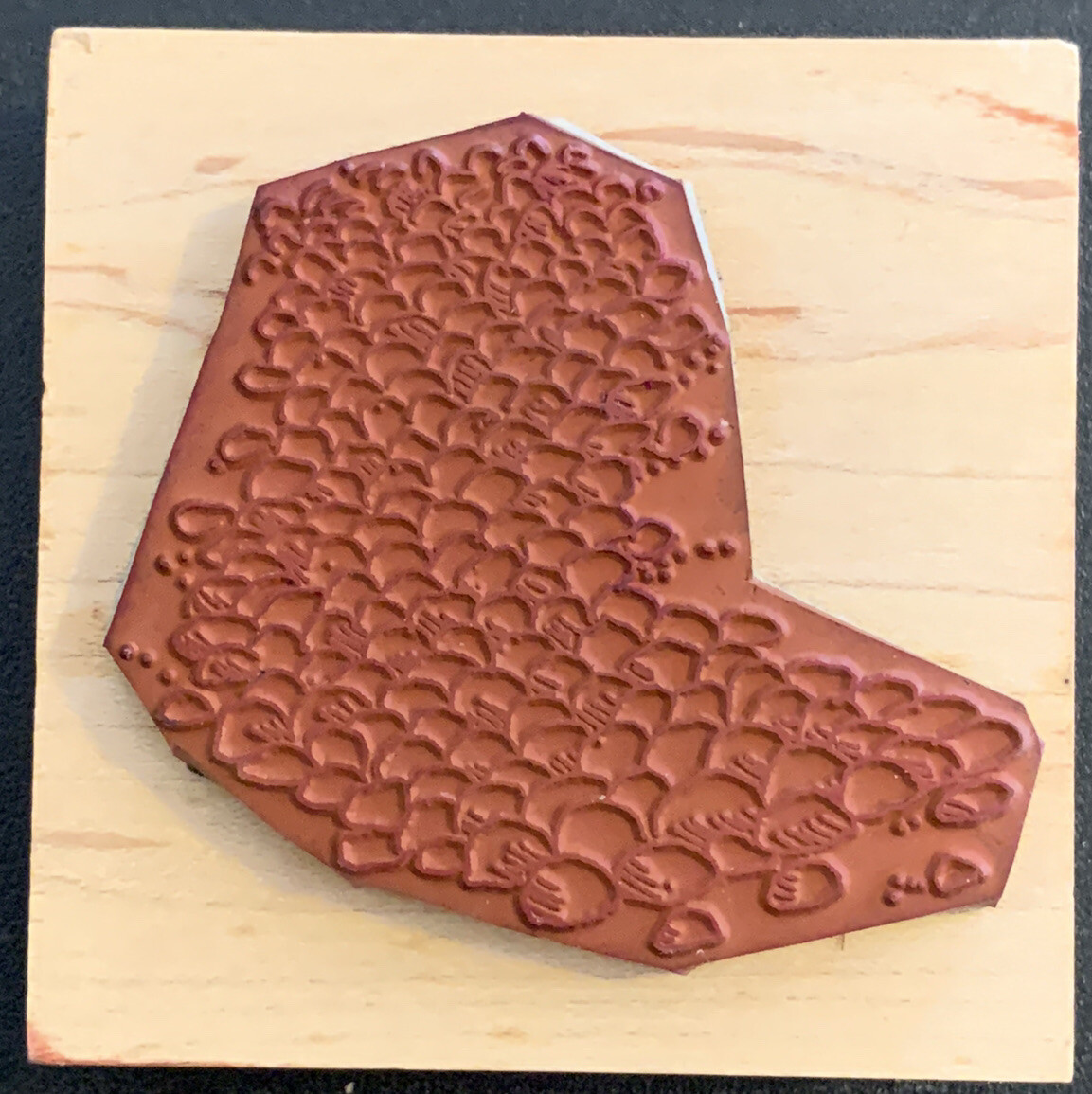 Peddler’s Pack Stone Pebble Rock Path Rubber Stamp | eBay