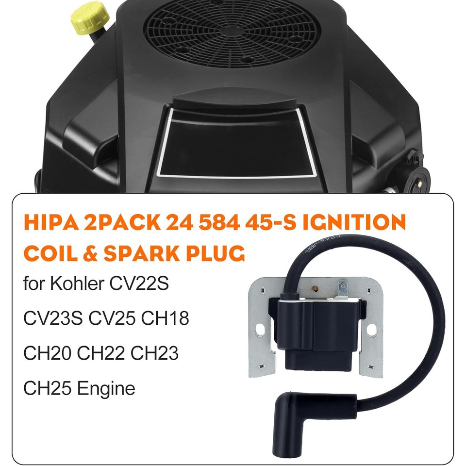 2X For Kohler CH22 CH23 CV22 CV25 24-584-201-S Ignition Module Kit 24 ...