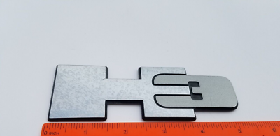 Hummer H3 Logo HUMMER H3 4dr QAA Stainless 6pcs Graphic/Logo/emblem