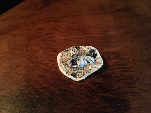 Collectable Ceramic Brooch by Abstract Artist Joan Miro Romania ...