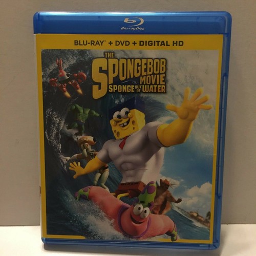 Authentic Spongebob Movie Single Blu-Ray Disc Only (No DVD or Digital ...