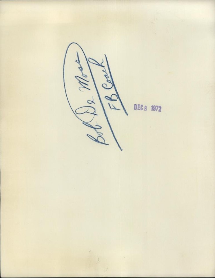 1972 Press Photo Bob DeMoss Purdue football coach game | eBay