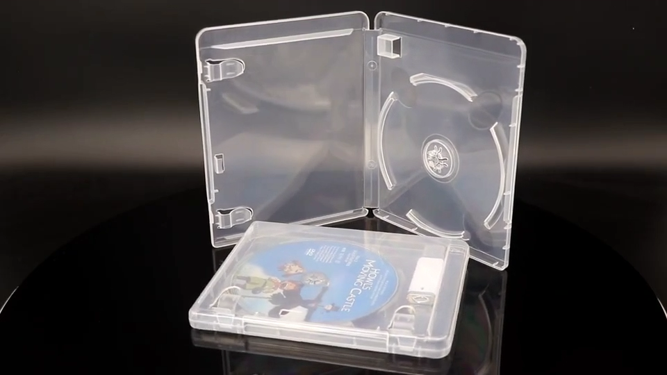 Premium USB + CD DVD Case Cover - Single DVD Clear DVD Covers - 14mm ...