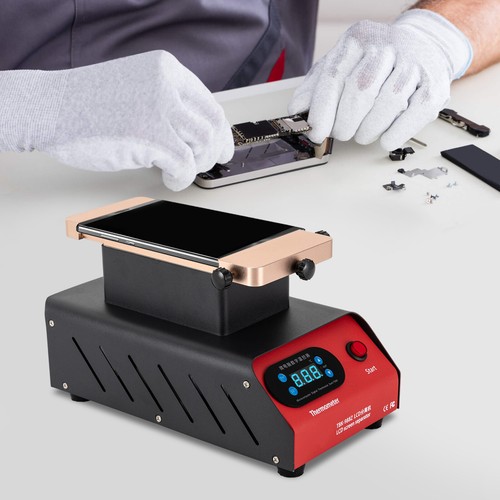 7" LCD Glass Screen Plate Separator Machine Built-in Vacuum Pump Phone ...