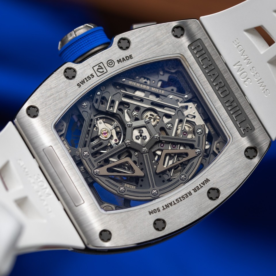 RICHARD MILLE RM30-01 Automatic Declutchable Rotor Titanium Skeleton ...