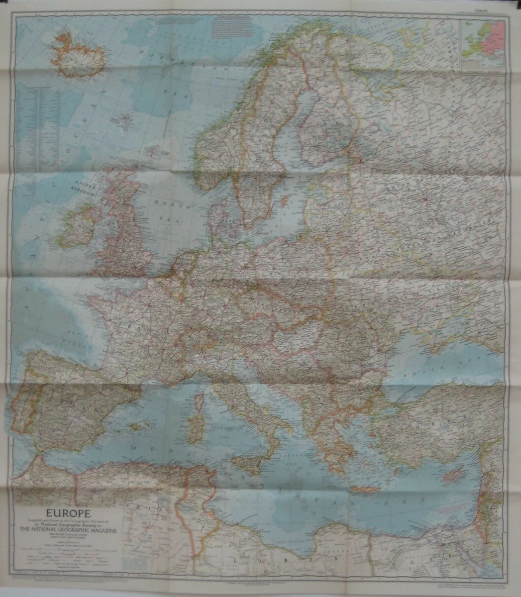 Cold War Map Of Europe