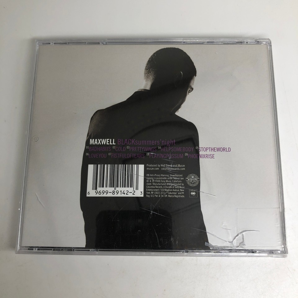 BLACKsummers'night by Maxwell (R&B) (CD, Jul-2009, Columbia (USA ...