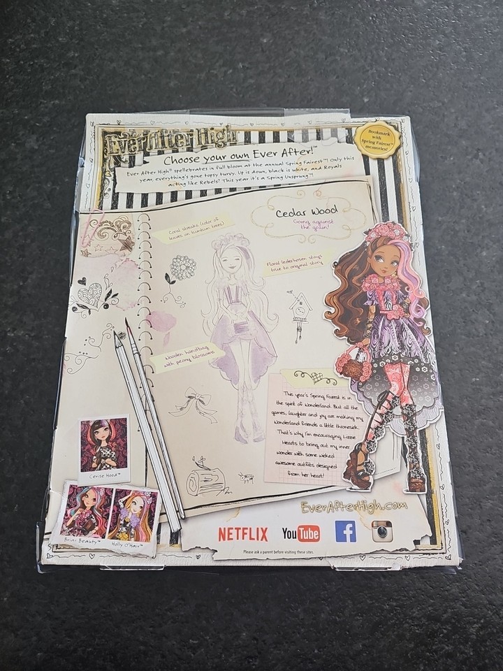 EVER AFTER HIGH CEDAR WOOD SPRING UNSPRUNG | eBay