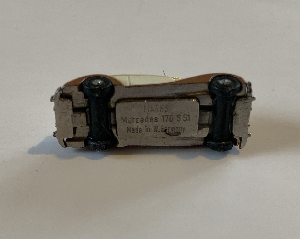 Marks Modell Auto Spur N 1:160 Mercedes Benz 170 s Cabrio Ohne OVP 1301 ...