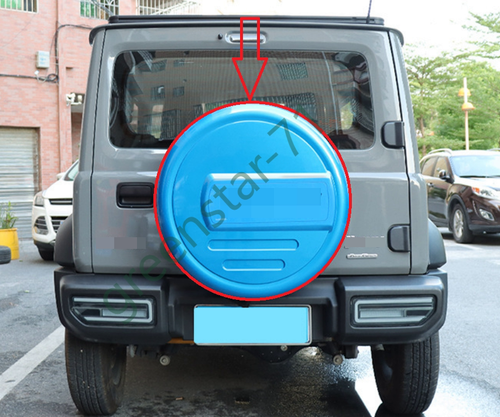 Blue Spare Tire Cover fits for Suzuki Jimny JB64 JB74 2019-2024 Rear ...