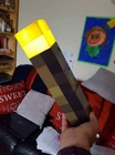 Minecraft Torch Light up Bright Children Kids Fun Toy Wall Mountable ...