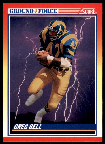 1990 Score Greg Bell Los Angeles Rams #328 | eBay