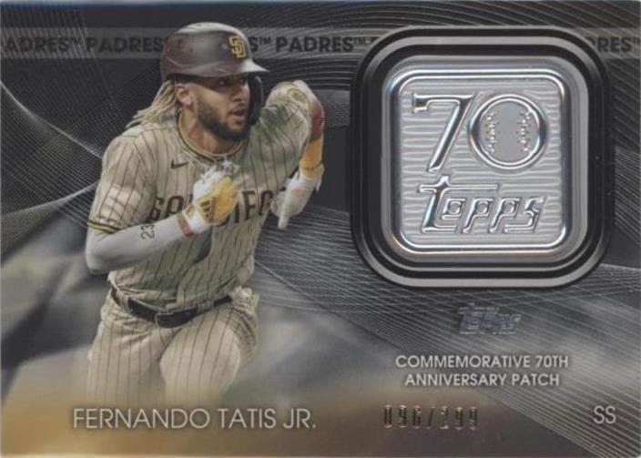 2021 Topps - Topps 70th Anniversary Manufactured Logo Patches Series 2 ...