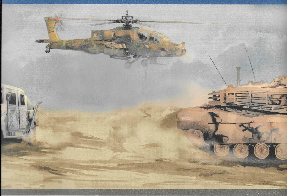 Military Wallpaper Border
