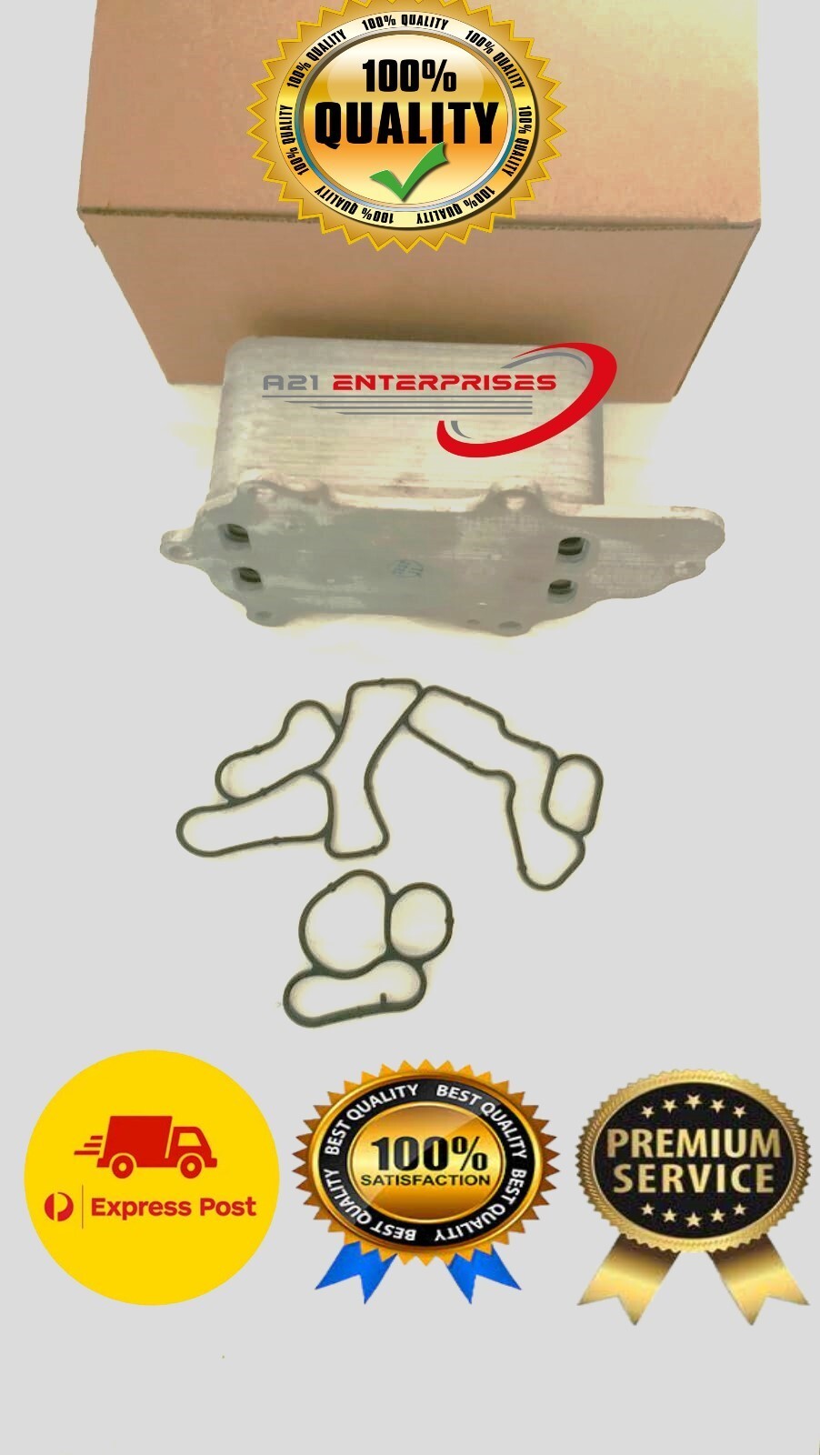 Jeep Grand Cherokee WK CRD 3.0L 2011-2020 Oil Cooler 68269916AB ...